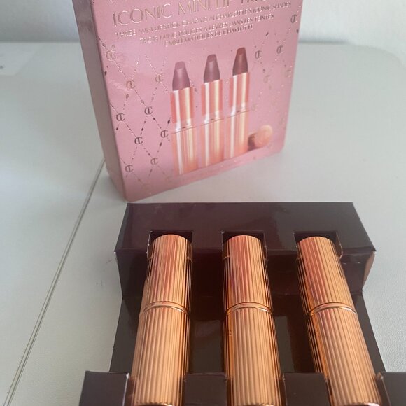 Charlotte Tilbury | Makeup | Charlotte Tilbury Iconic Mini Lip Trio Kit ...